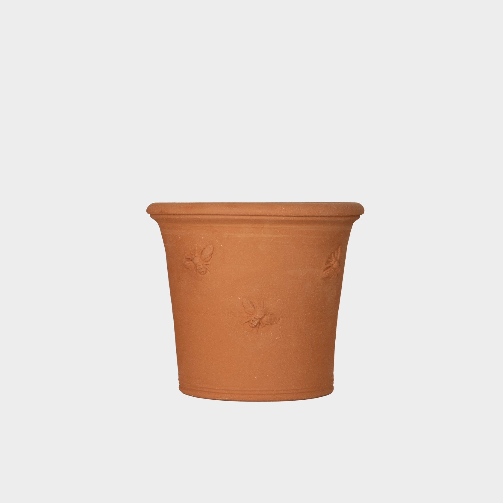 English Terracotta Embossed Bee Pots – Gardenheir