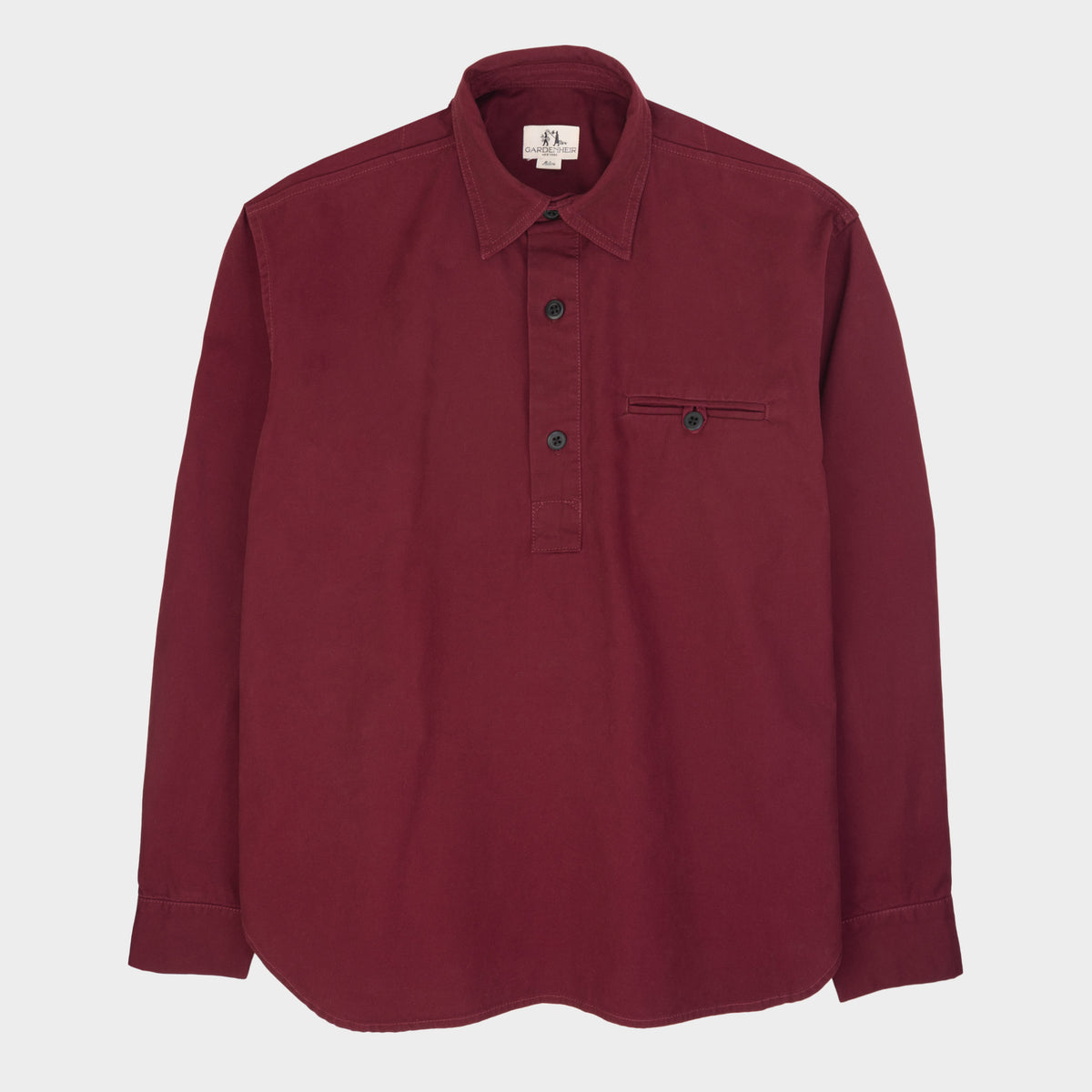 Washed Cotton Gardening Smock No. 2 in Beet – Gardenheir
