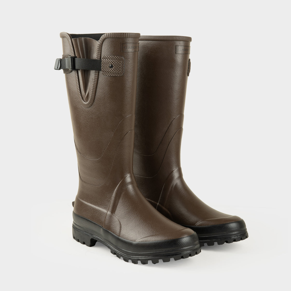 Tall Rubber Garden Boot in Brown – Gardenheir