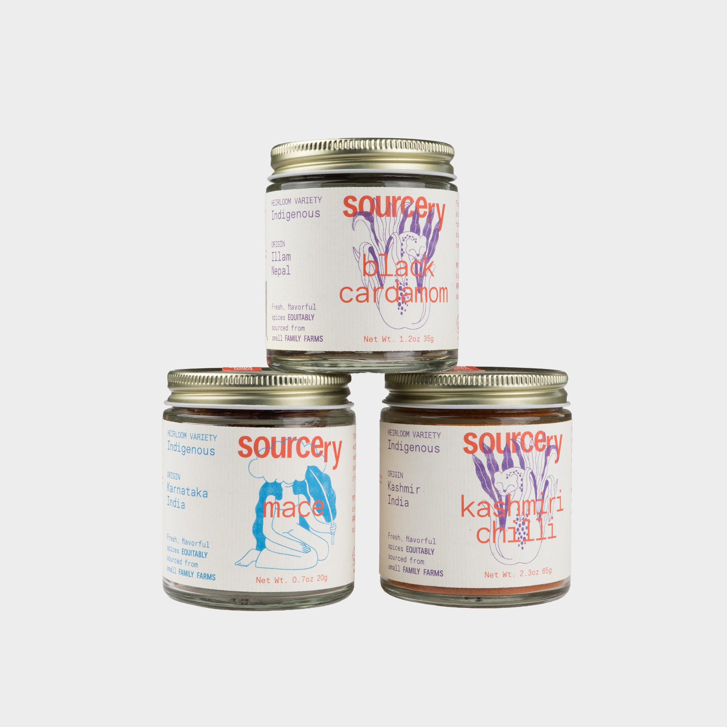 Exploration Trio Spice Set – Gardenheir