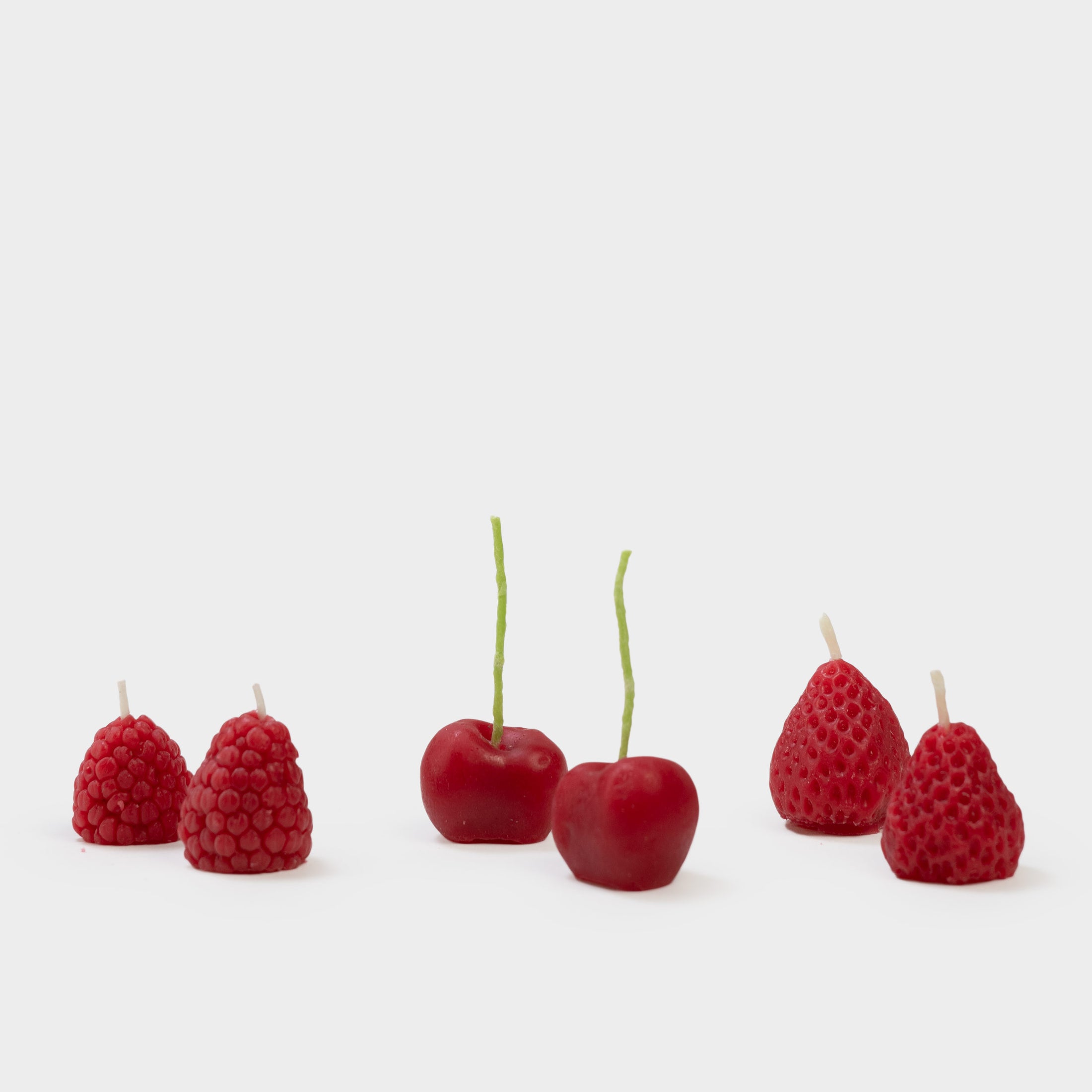 Organic Beeswax Berries and Cherries Birthday Candles – Gardenheir