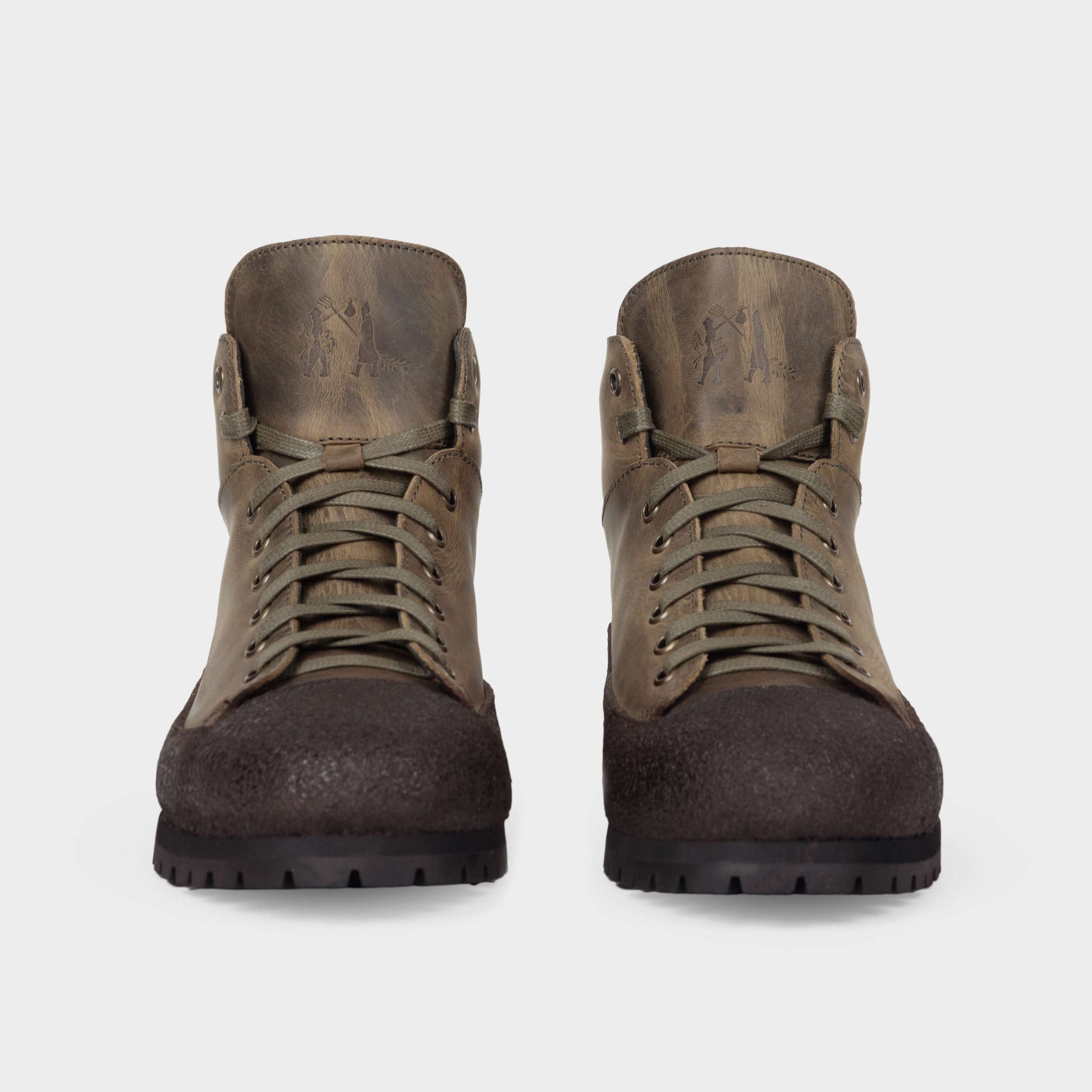 Calfskin Weatherproof Gardening Boots in Olive – Gardenheir