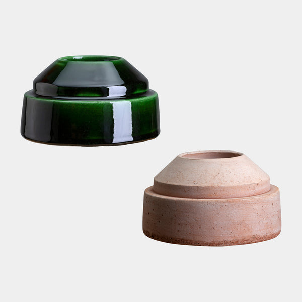 Ceramic Stackable Candle Holder – Gardenheir