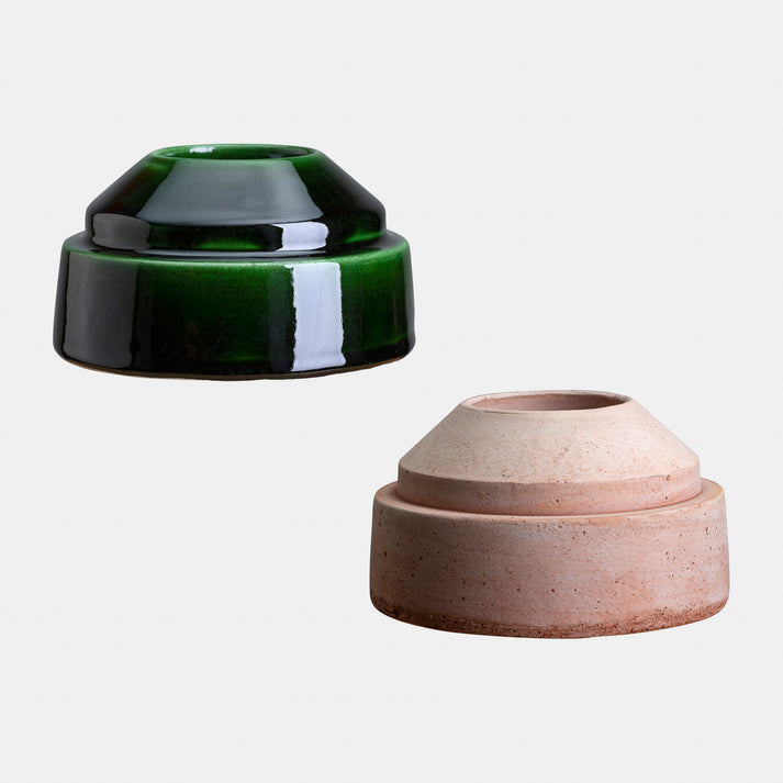 Ceramic Stackable Candle Holder – Gardenheir