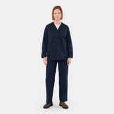 Washed Cotton Twill Easy Gardening Jacket in Indigo – Gardenheir
