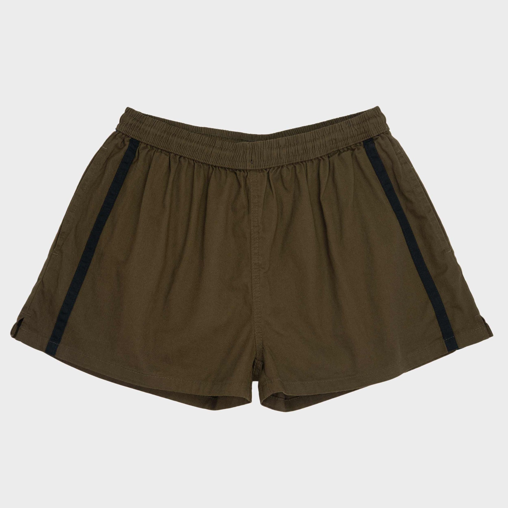 Le Laboureur French Cotton Easy Short in Khaki Green – Gardenheir