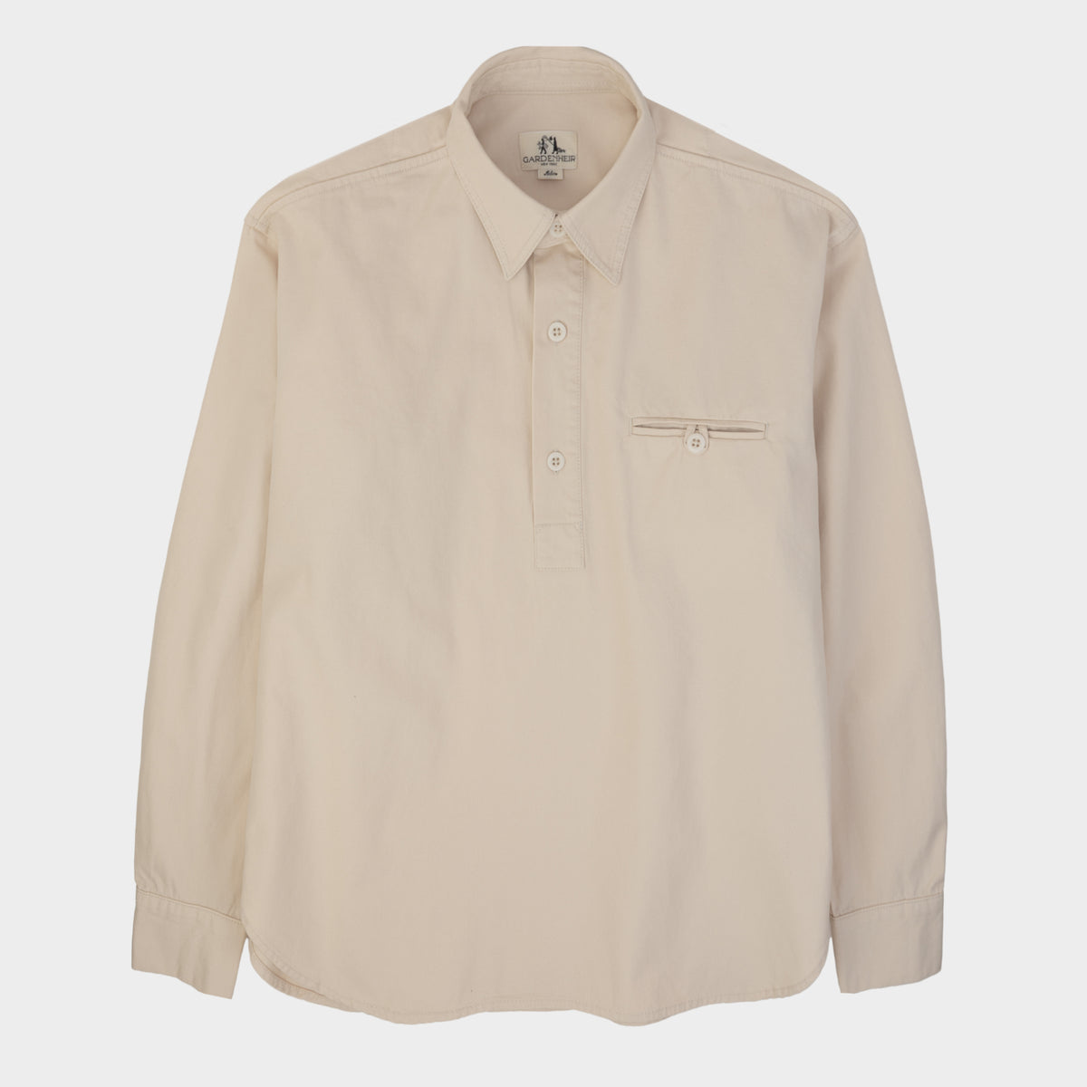 Washed Cotton Gardening Smock No. 2 in Off-White – Gardenheir