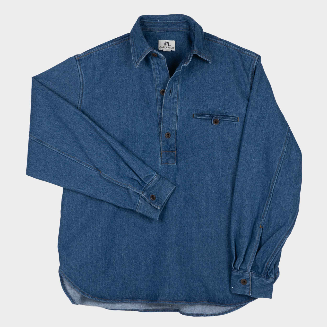 Japanese Denim Gardening Smock No. 2 in Dark Denim – Gardenheir