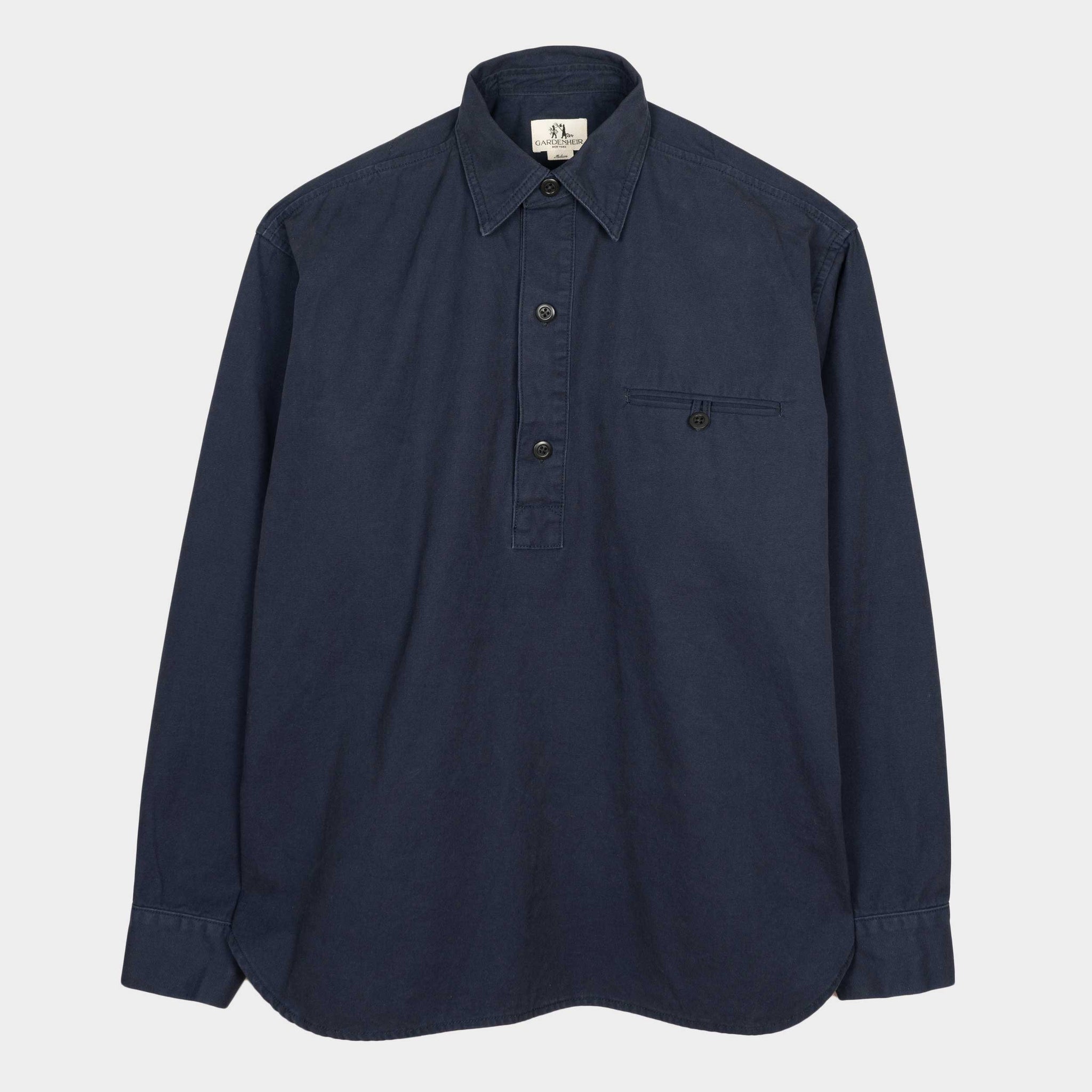 Washed Cotton Gardening Smock No. 2 in Navy – Gardenheir