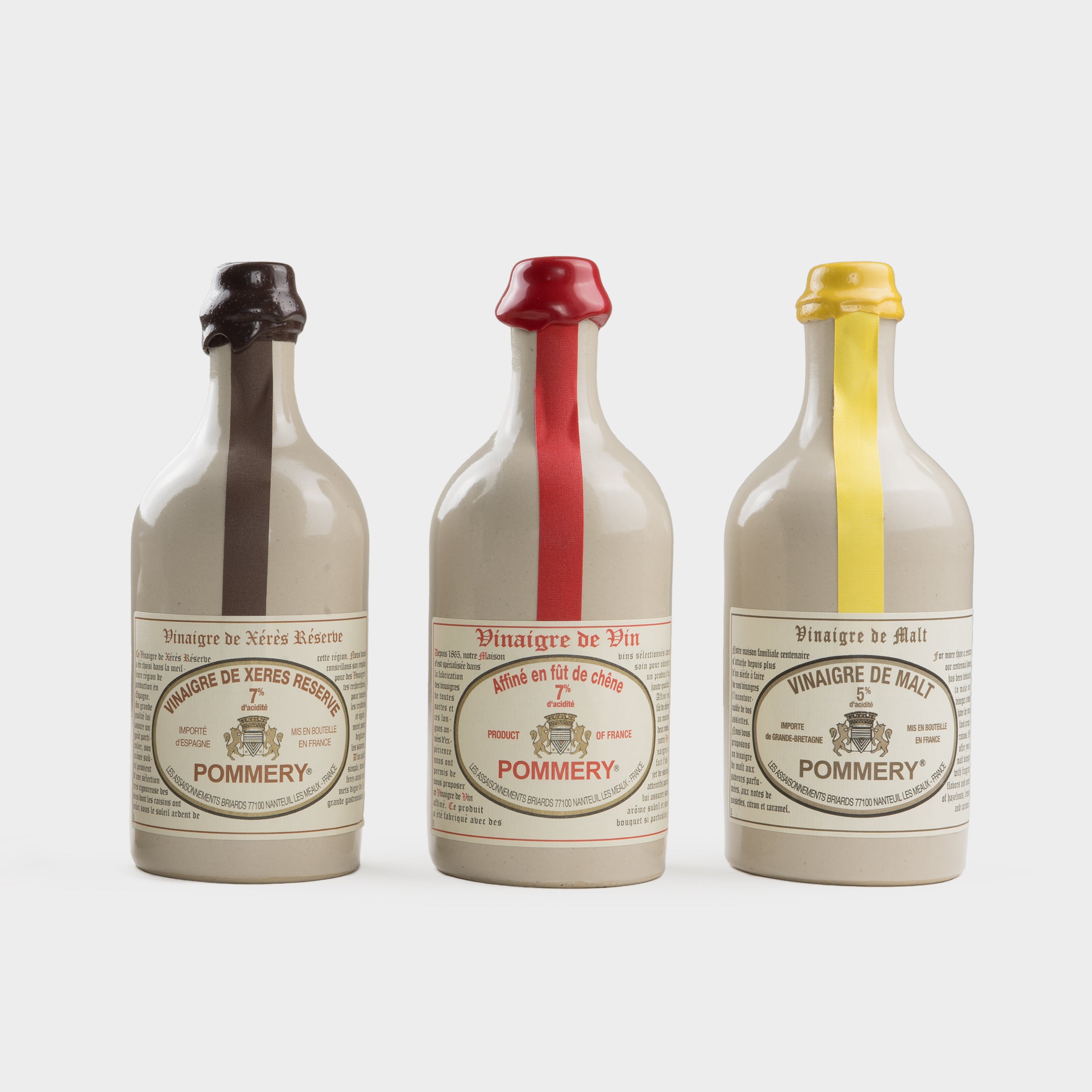 Pommery Vinegars in Stone Bottle – Gardenheir