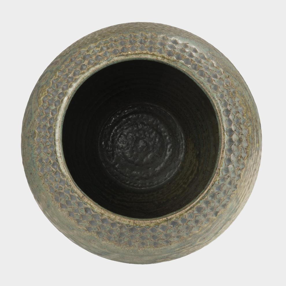 Vintage Textural Vase, New York – Gardenheir