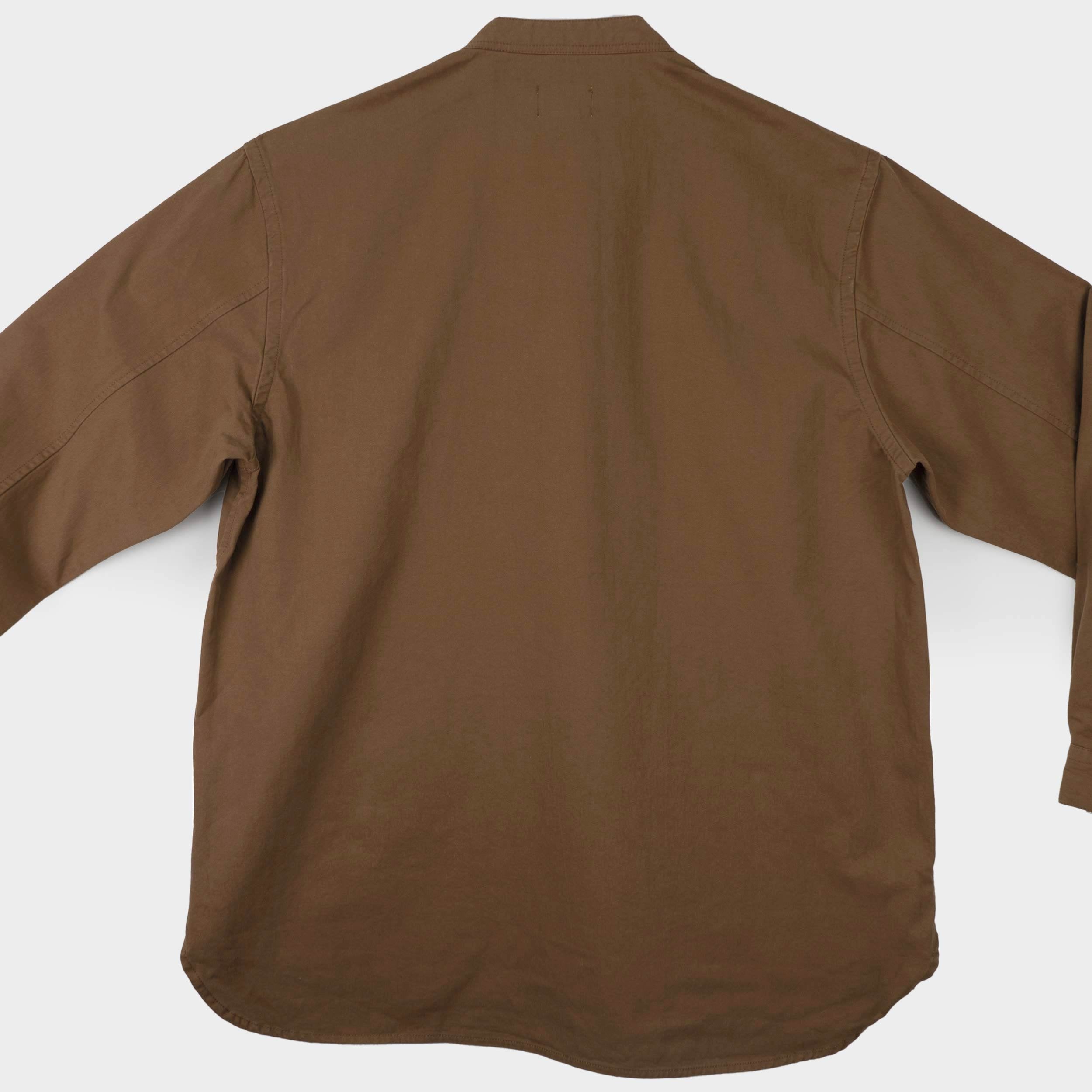 Washed Cotton Drill Gardening Smock in Hazelnut – Gardenheir