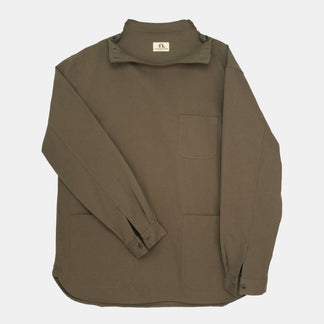 Washed Cotton Drill Gardening Smock in Olive – Gardenheir