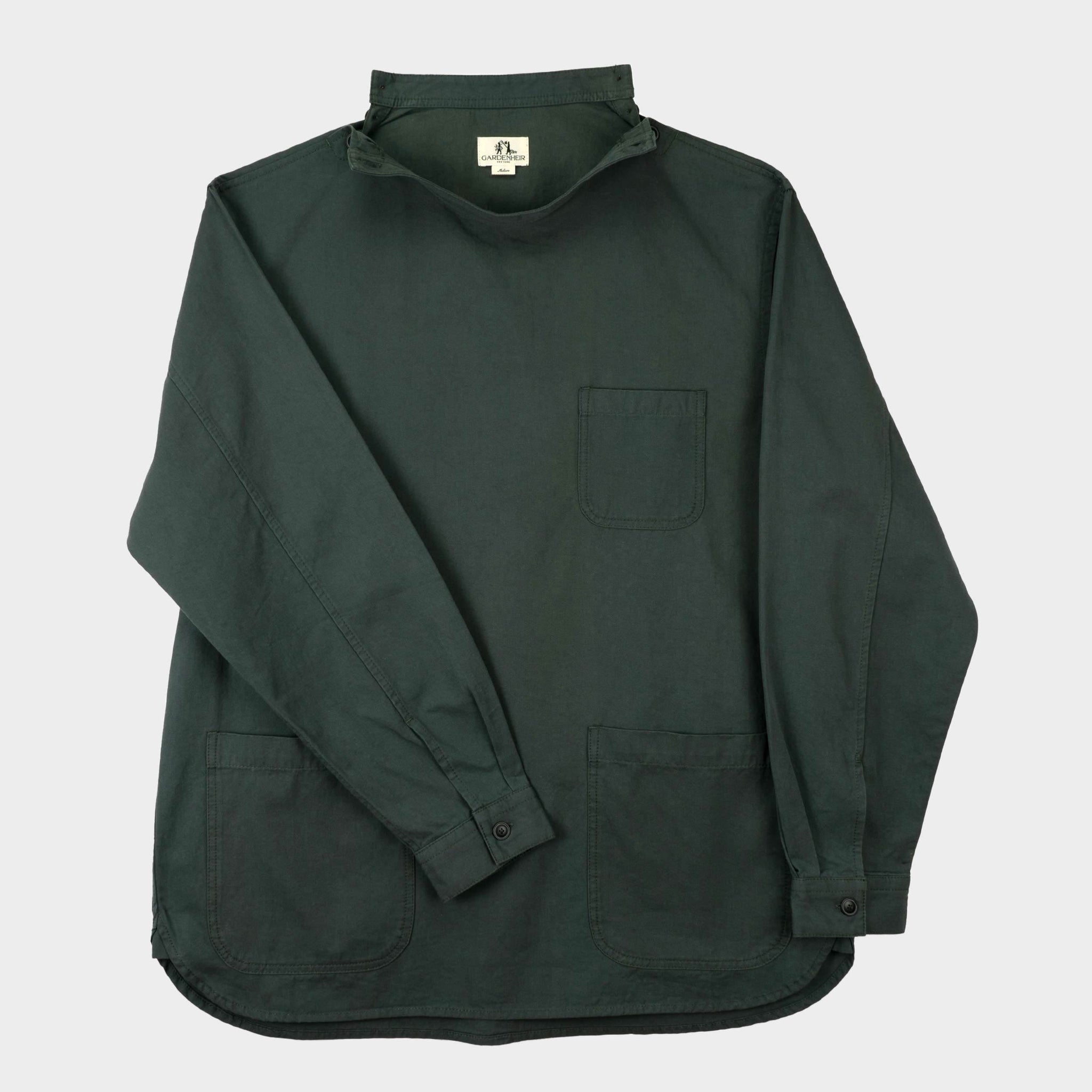 Washed Cotton Drill Gardening Smock in Spruce – Gardenheir