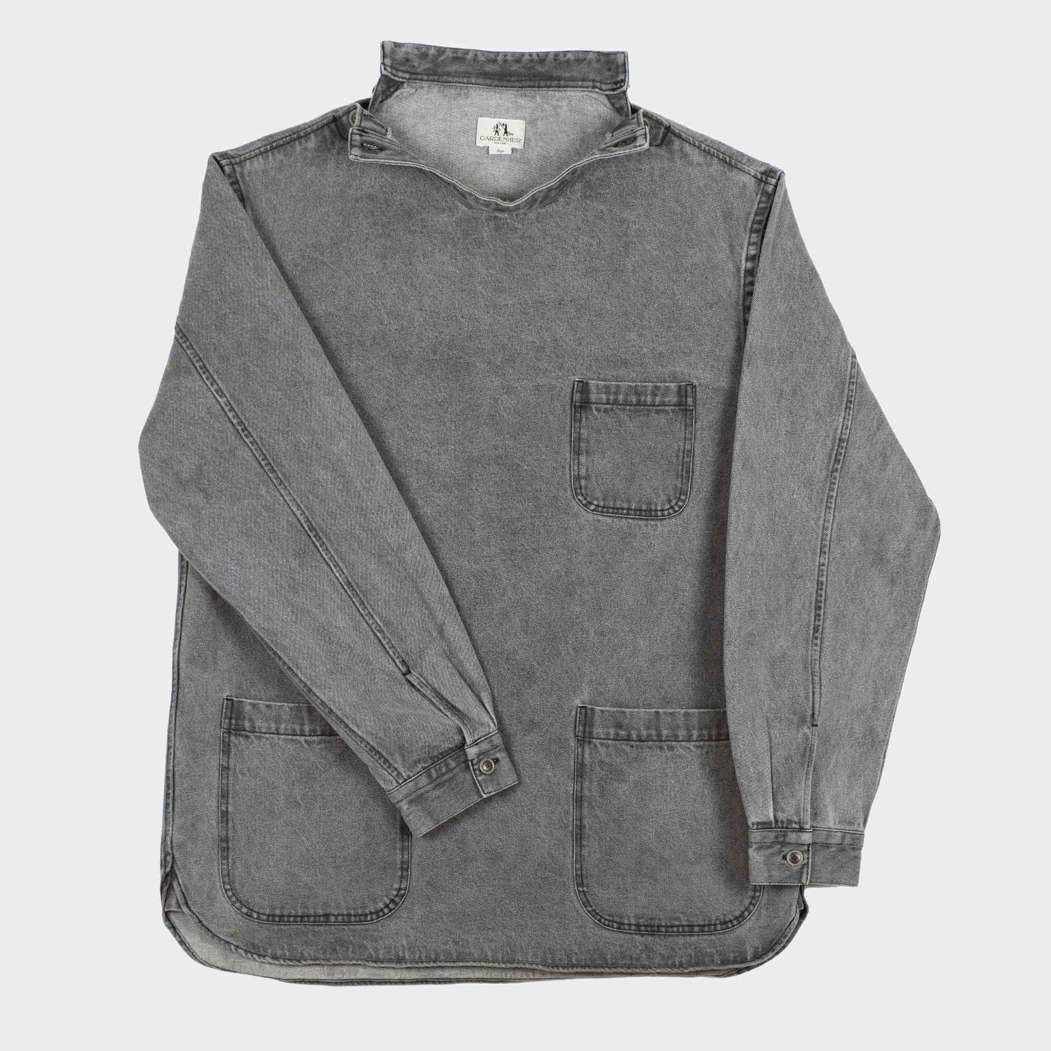 Japanese Denim Gardening Smock in Grey Denim – Gardenheir